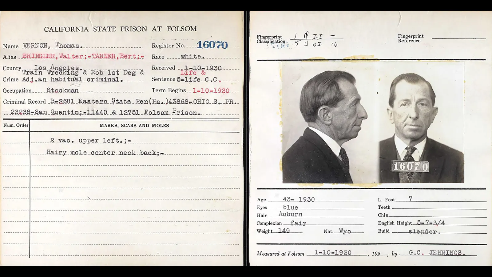 Wyoming History: Tom Vernon, The Man Who Wrecked Trains In Order To Rob ...