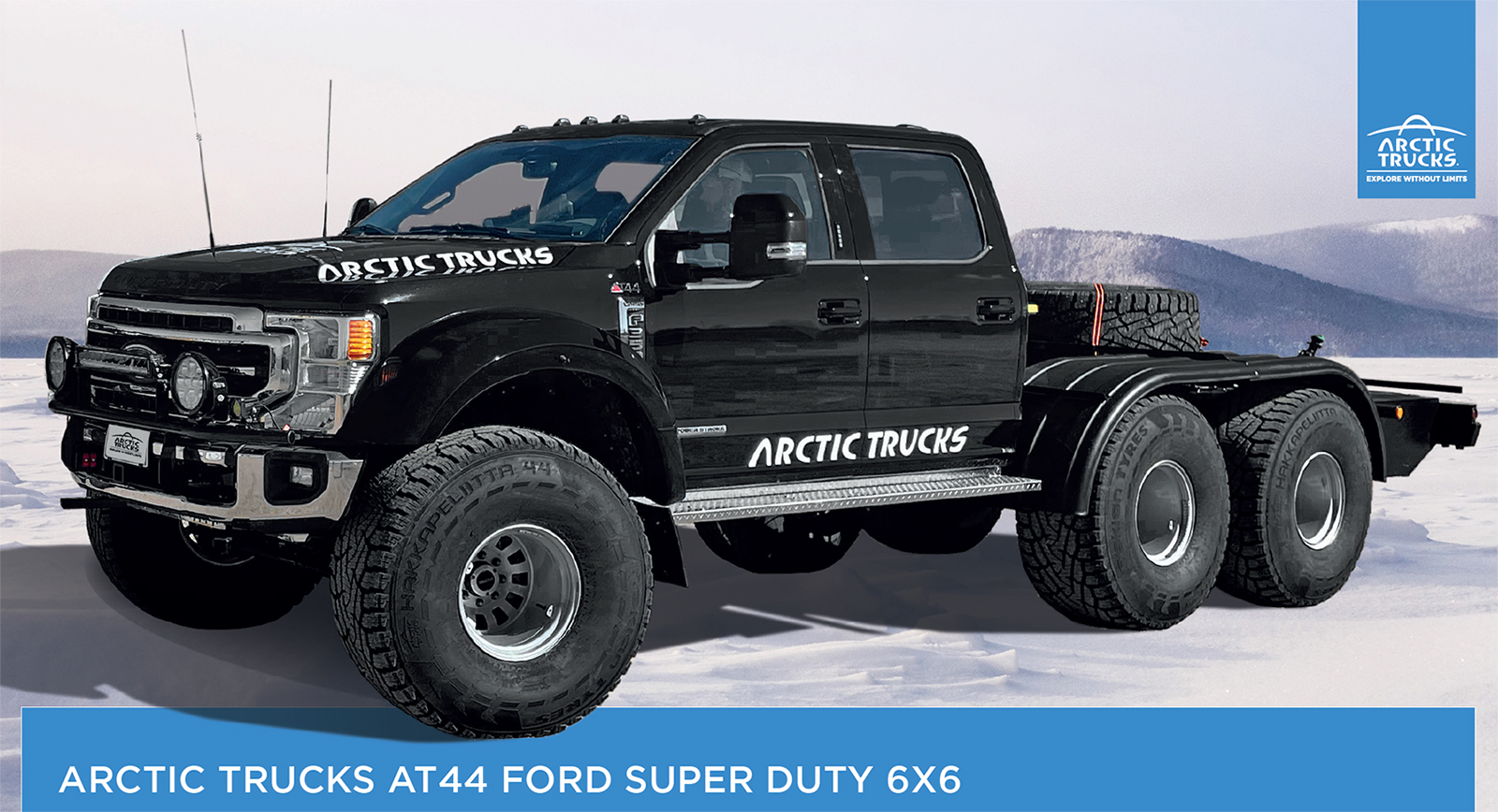 Wyoming Arctic Truck Company Builds 6x6 Snow Trucks That Can Drive ...