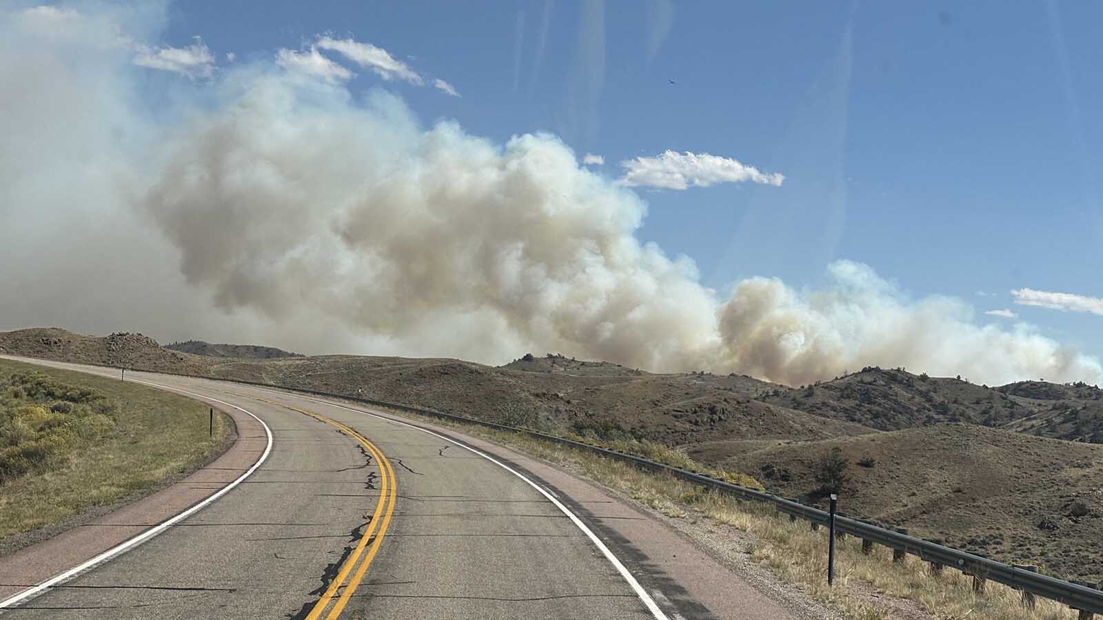 Evacuations Still In Place As Volatile Northeast Wyoming Wildfire ...