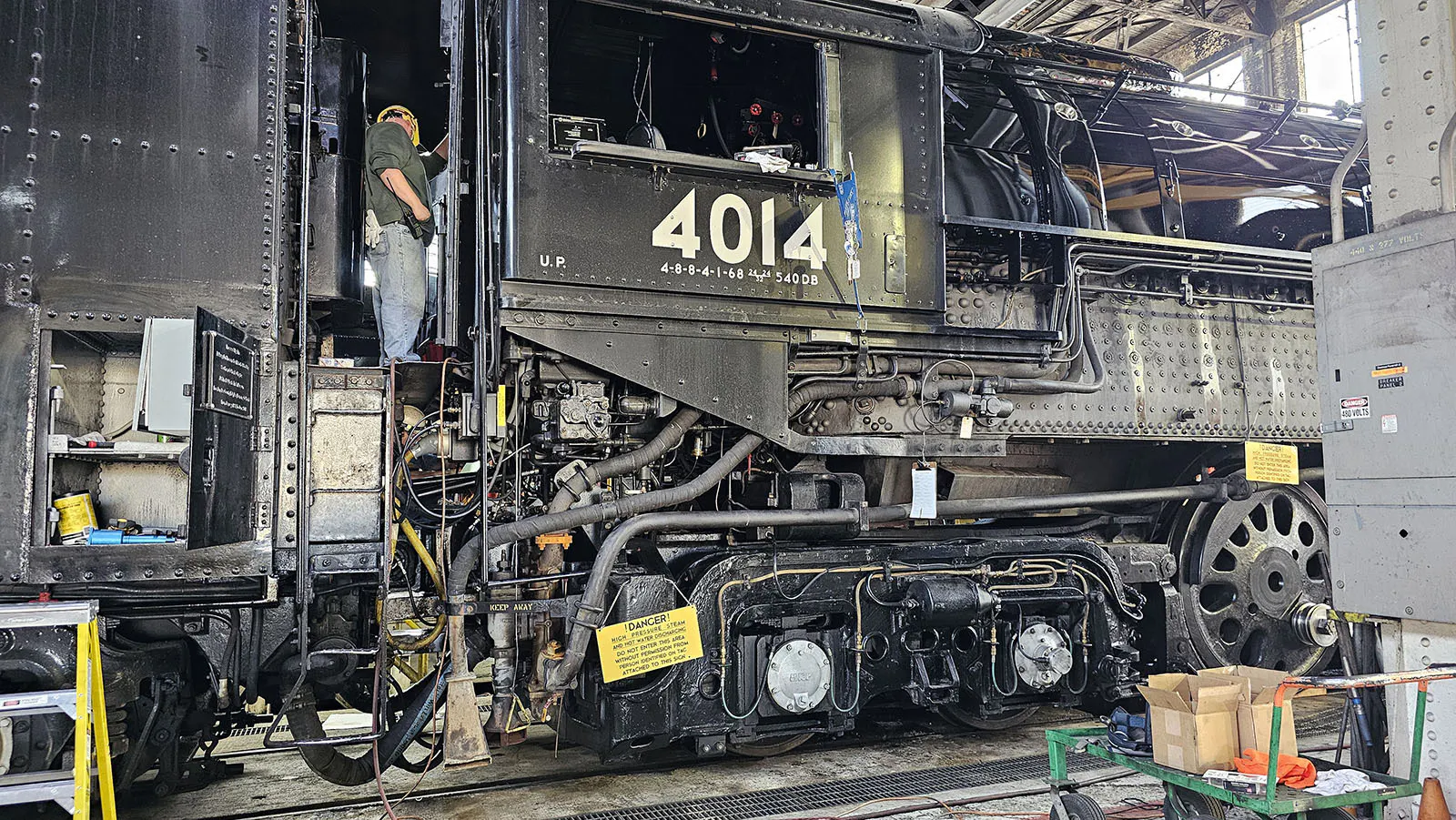Getting Wyoming’s Iconic 1 Million Pound Big Boy Locomotive Ready For ...