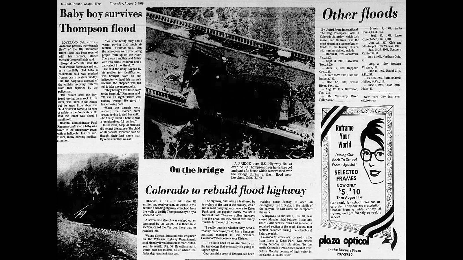 Cheyenne Man Survived The Devastating 1976 Big Thompson Flood In A Ford ...