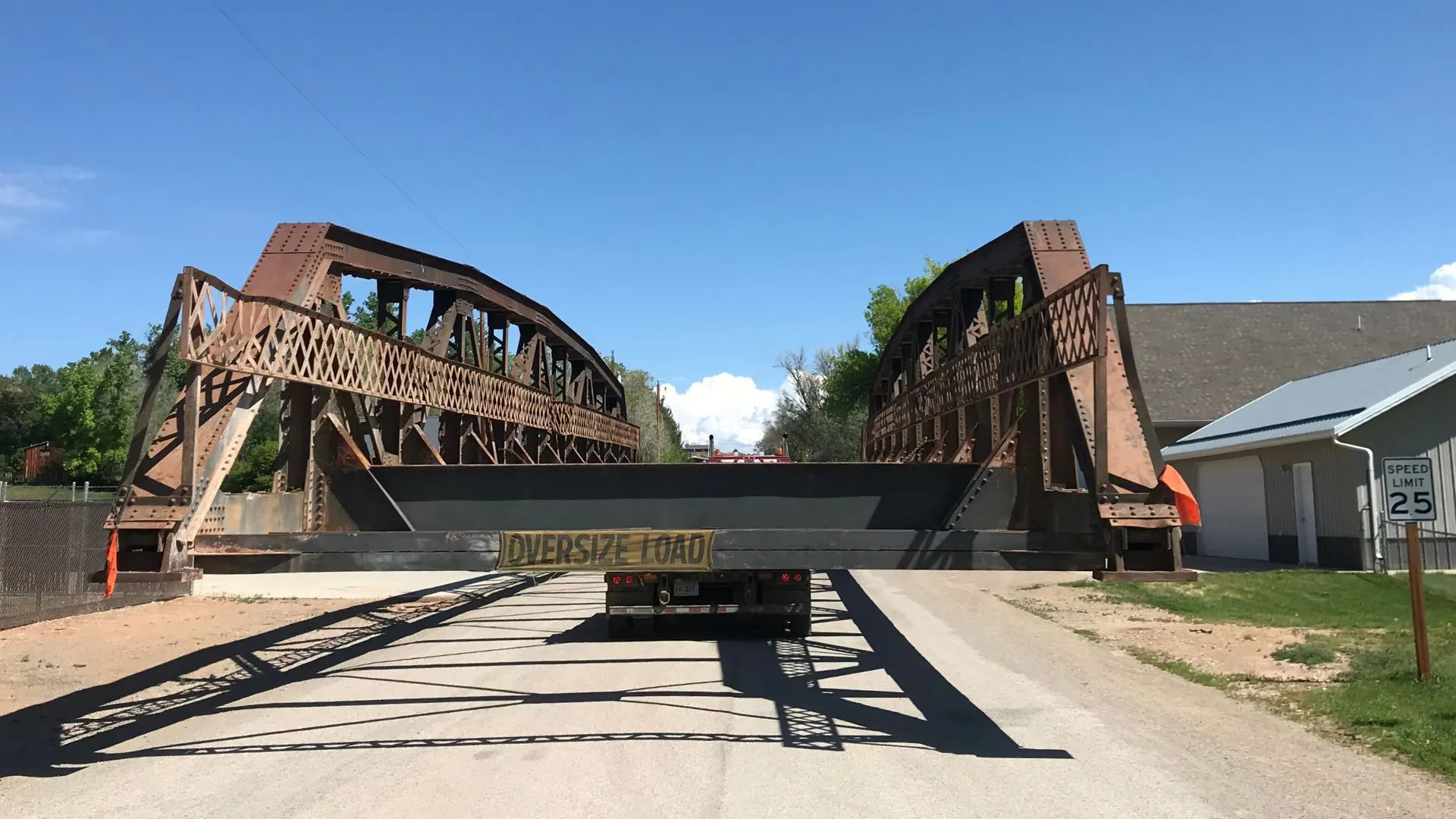 100-Year-Old 80,000-Pound Bridge Makes It To Wyoming Ranch, Will Be ...