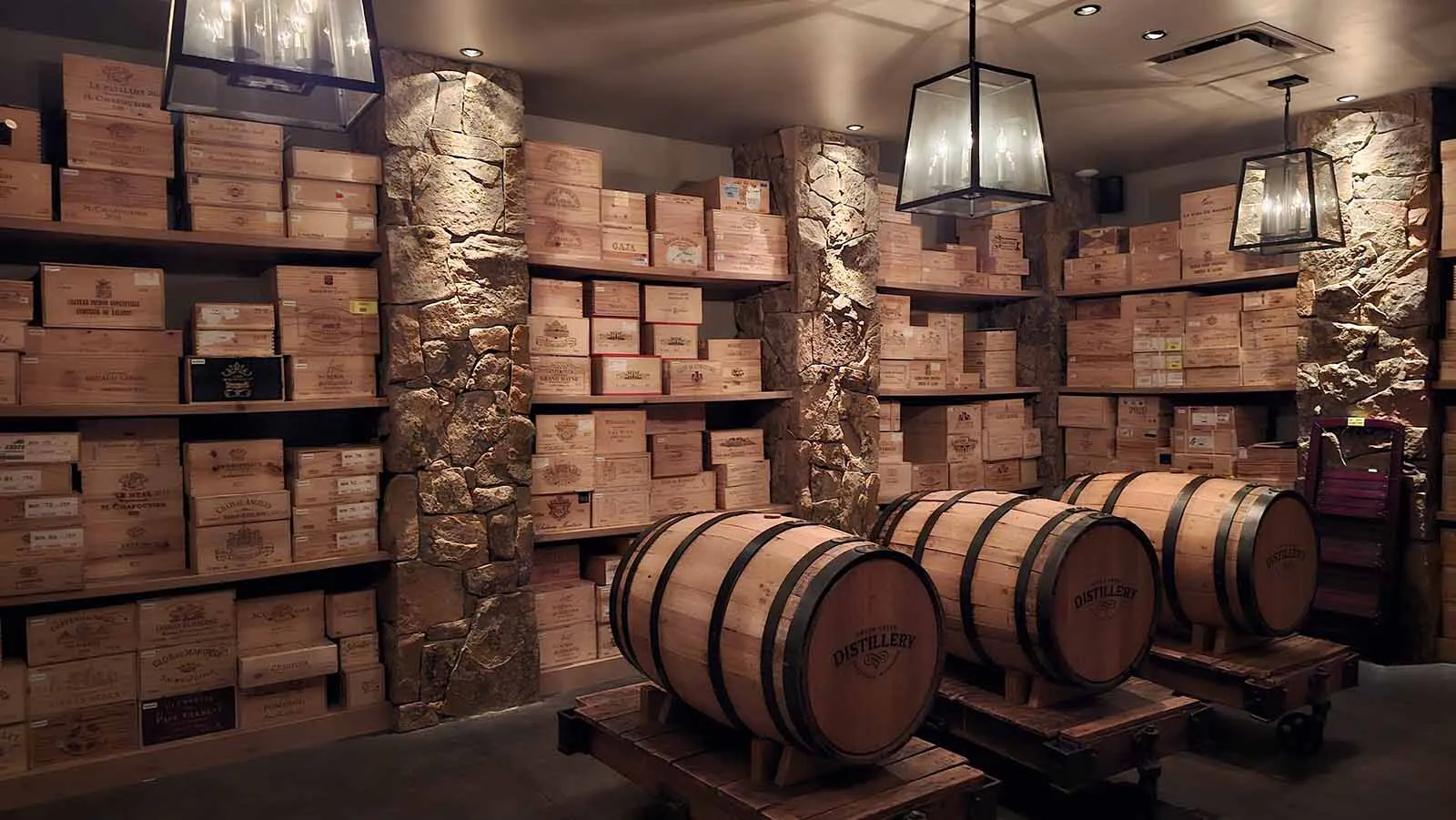 Inside Brush Creek Ranch's Wine Cellar: Secret Rooms And Ultra ...