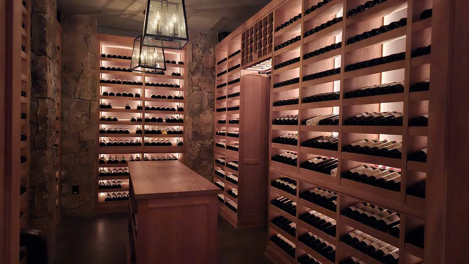 Inside Brush Creek Ranch's Wine Cellar: Secret Rooms And Ultra ...