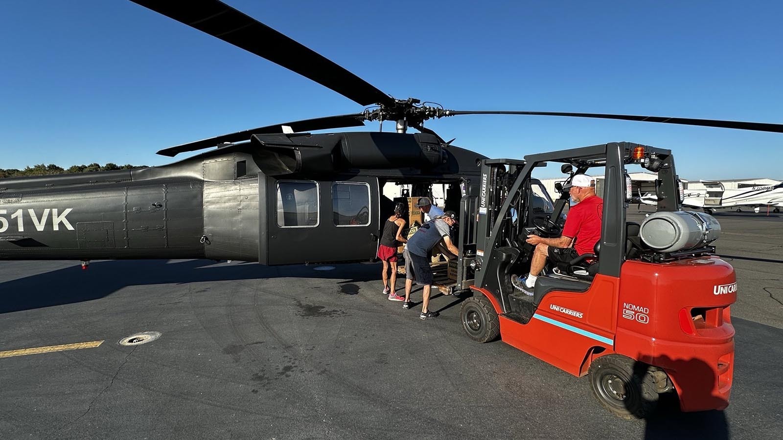 Wyoming Man Donated Black Hawk Chopper, Staff To Help With Hurricane ...
