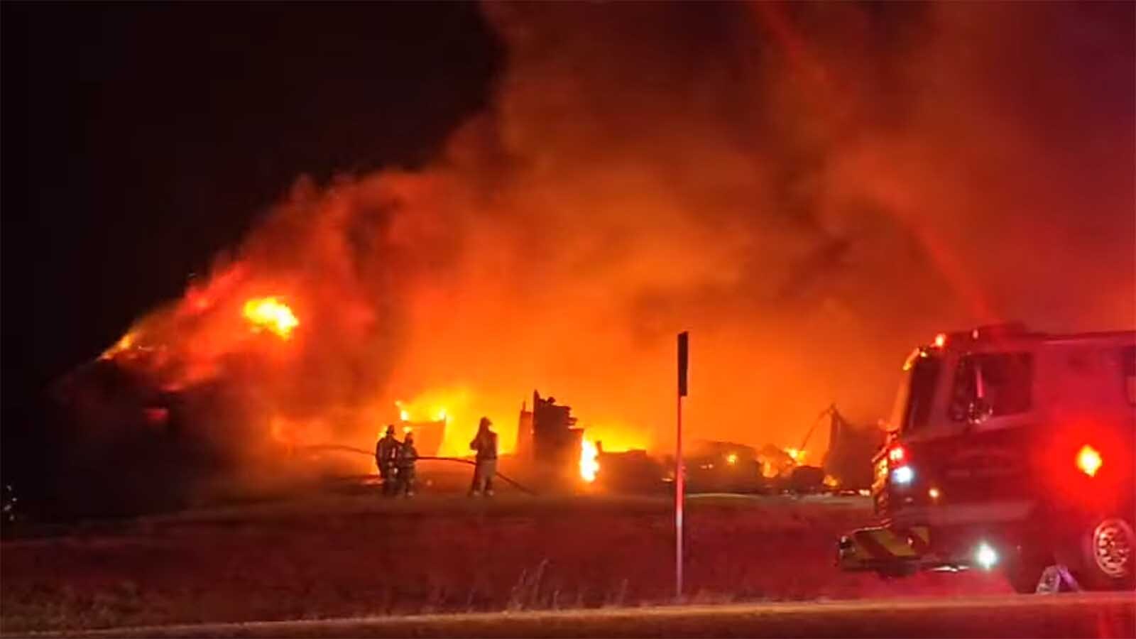 Wind-Fueled Fire Burns Everything Cheyenne Family Owns, Including ...