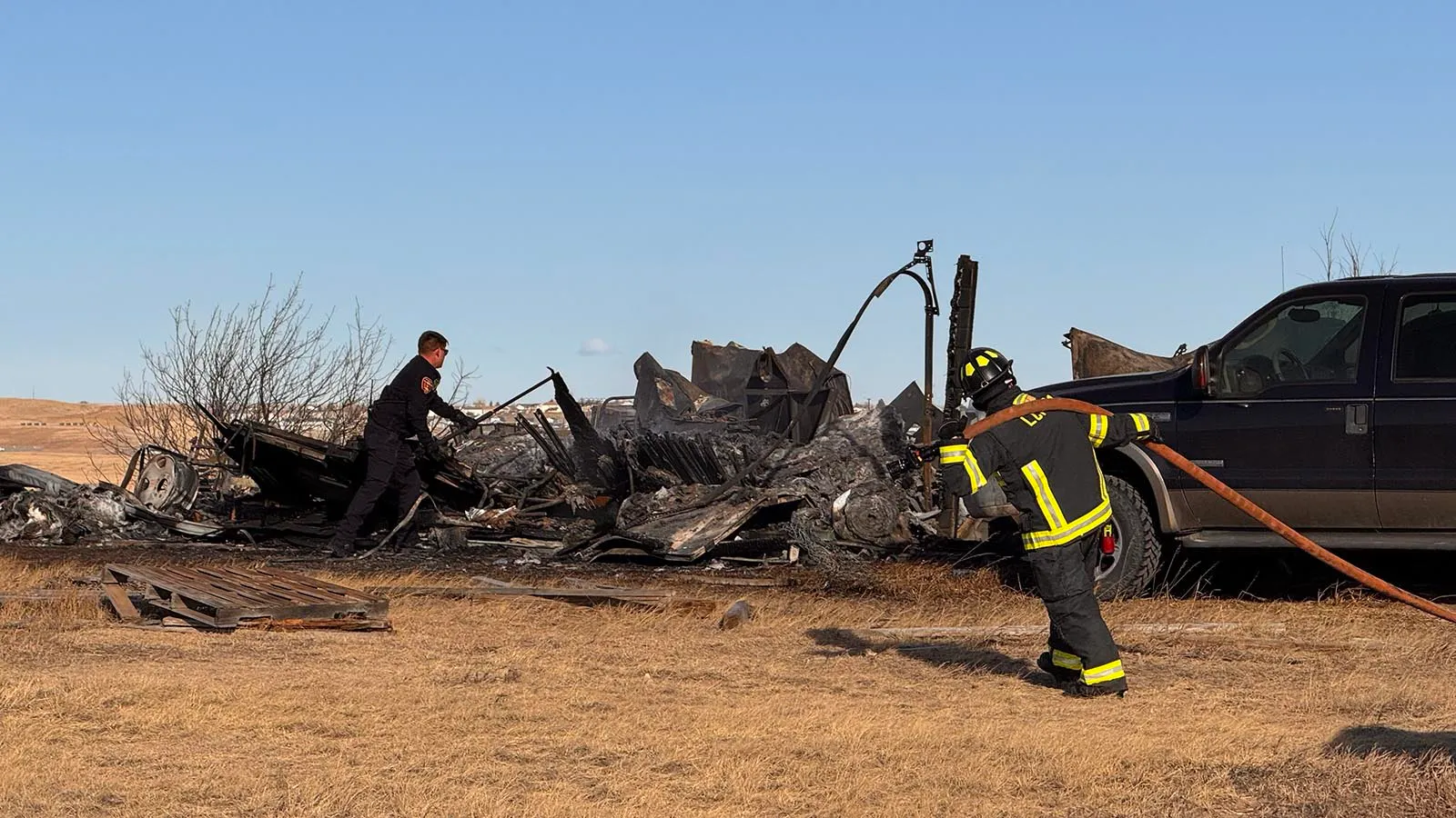 Wind-Fueled Fire Burns Everything Cheyenne Family Owns, Including ...