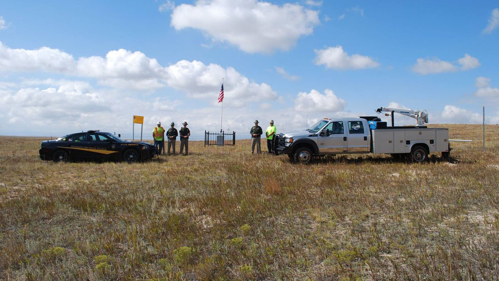 What The Heck Is … That Flagpole And Marker Off I-25 North Of Wheatland ...