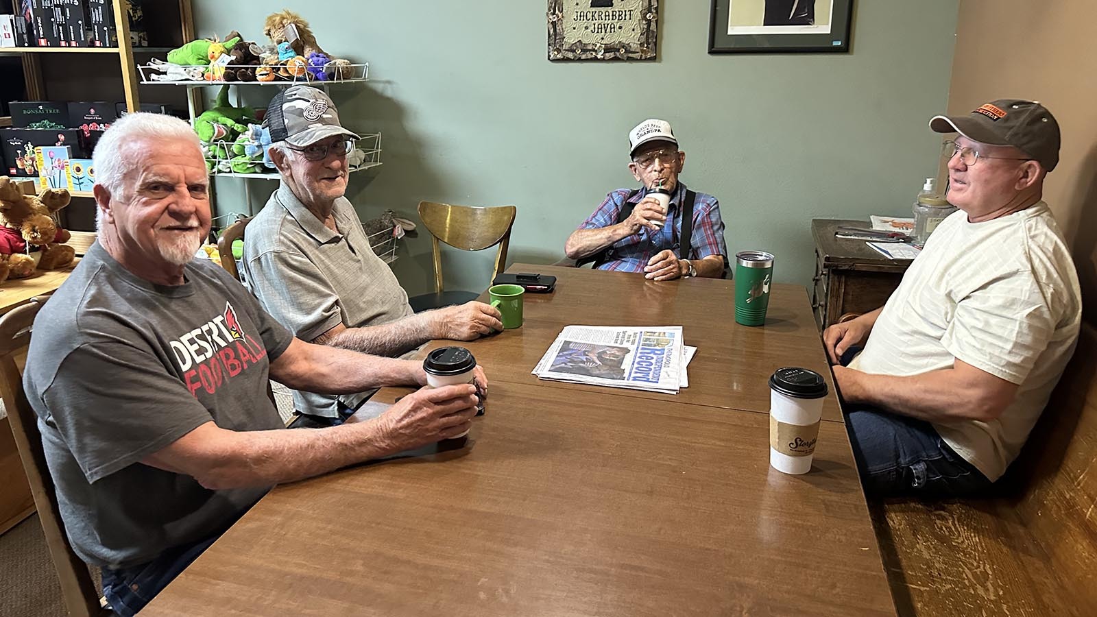 Coffee Trumps Internet In Thermopolis, A Throwback To Old-School Social ...
