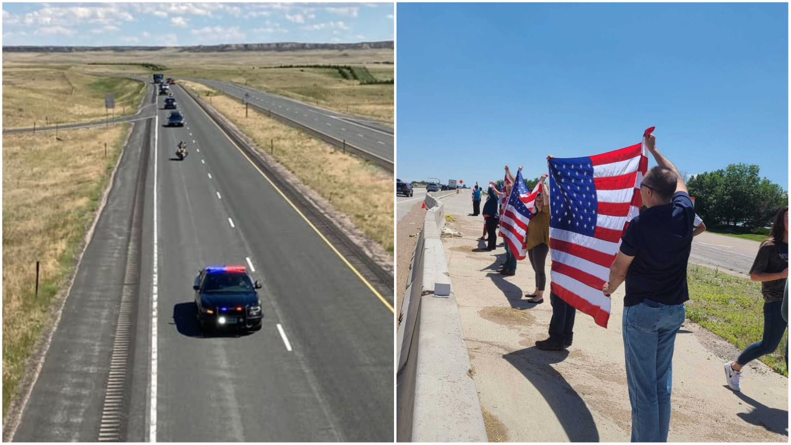 Fallen Wyoming Marine Seth Rasmuson Gets Last Ride Home To Buffalo ...