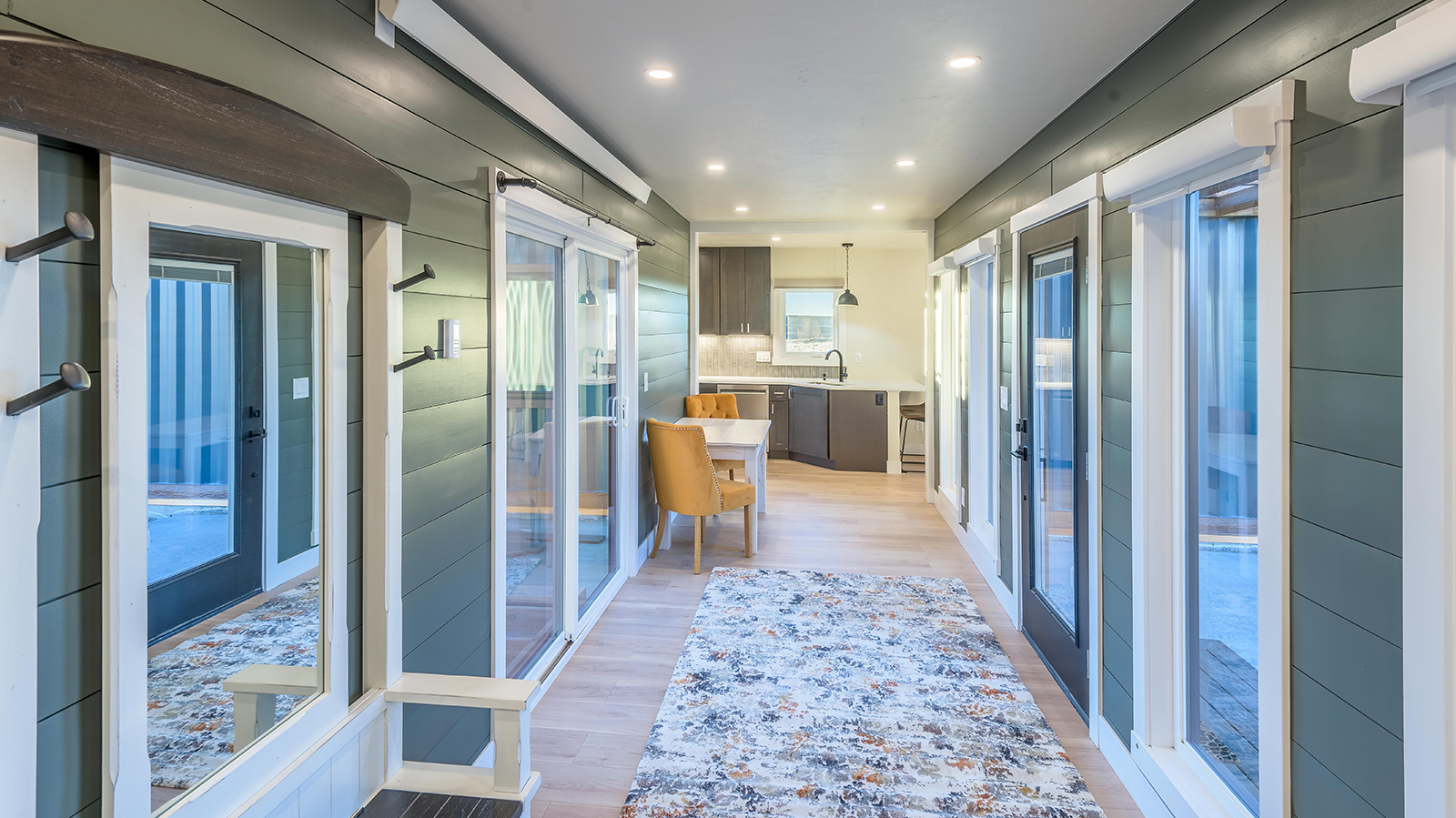 Steel Shipping Containers Made Into 800-Square-Foot Rural Wyoming Home ...