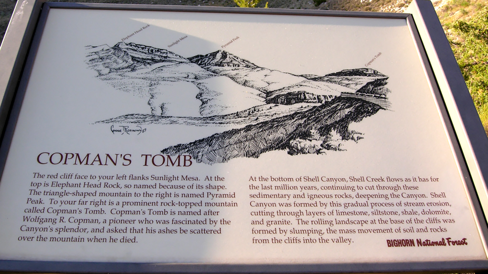 Wyoming History: Copman’s Tomb Named For Man Who Wanted To Fly Off It ...