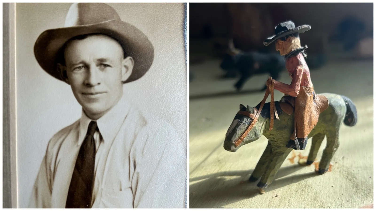 Wyoming Cowboy Carver Whittled To Pass Time And Created Timeless ...