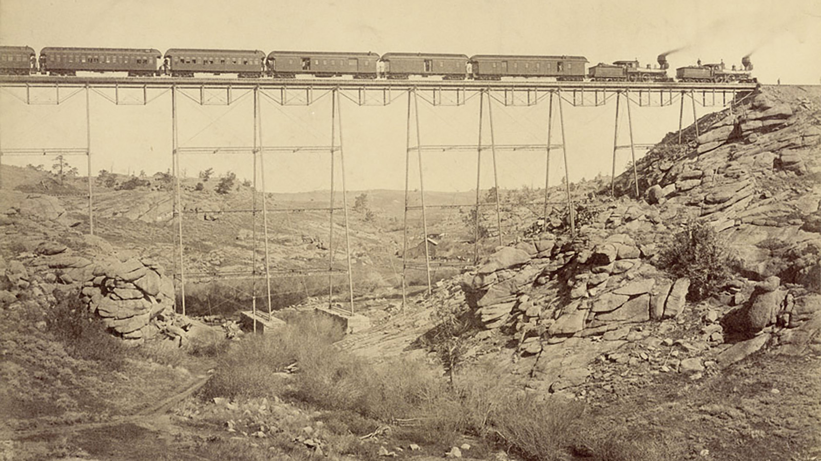 Wyoming History: The Incredible, And ‘Terrifying,’ Dale Creek Bridge ...