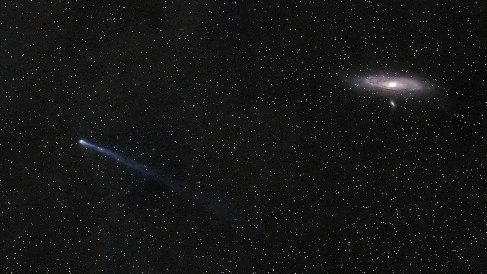 Wyoming A Great Place To View The Two-Horned ‘Devil Comet’ | Cowboy ...