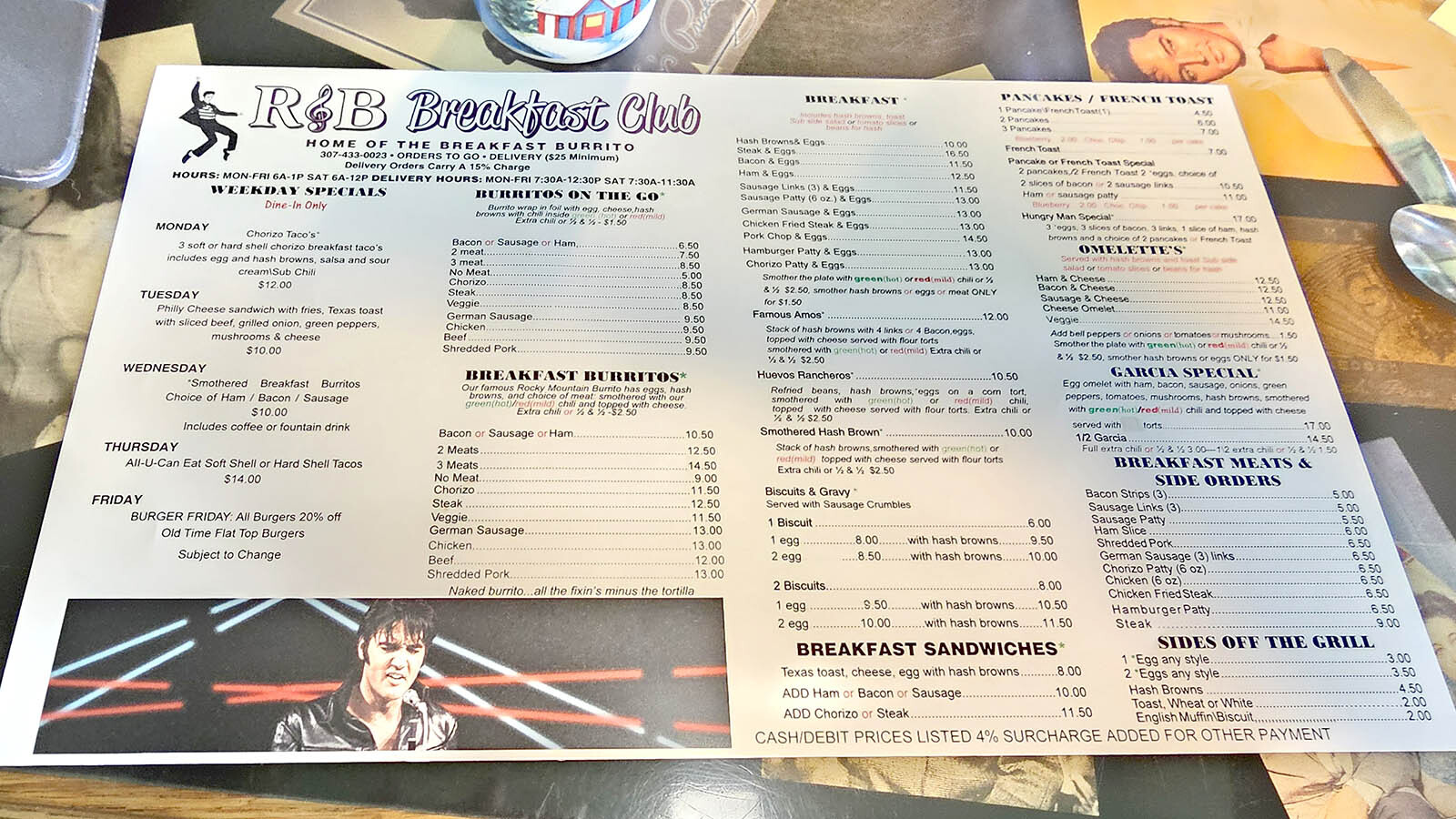 Eating Wyoming: R&B Breakfast Club, Where Elvis And Supersized Meals ...
