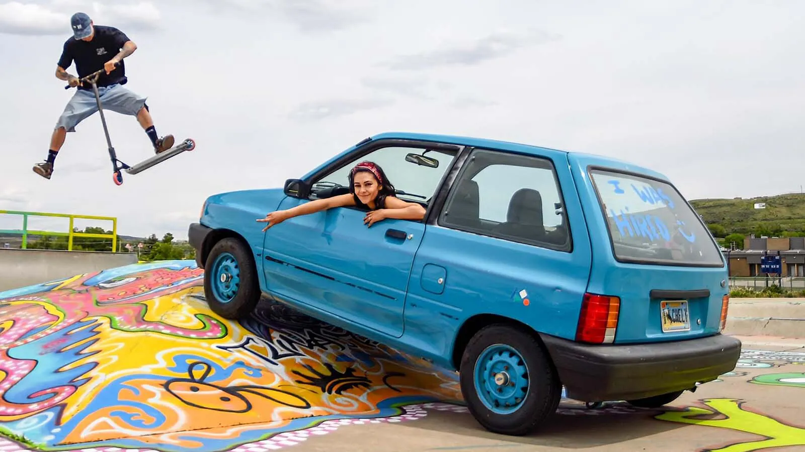 No Longer Called A Vandal, Evanston Artist Gives Skate Park A Funky ...