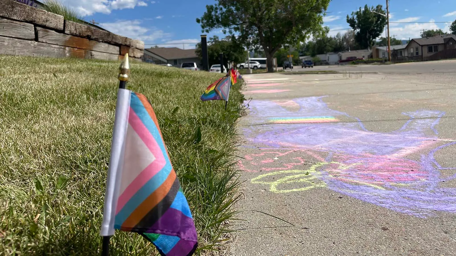 Evansville Man Draws Swastikas Outside Town Hall To Protest Pride Flags ...