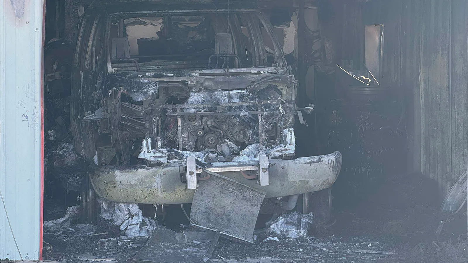 Firetrucks, Other Equipment Burn Up In Blaze At Cheyenne Fire Station ...