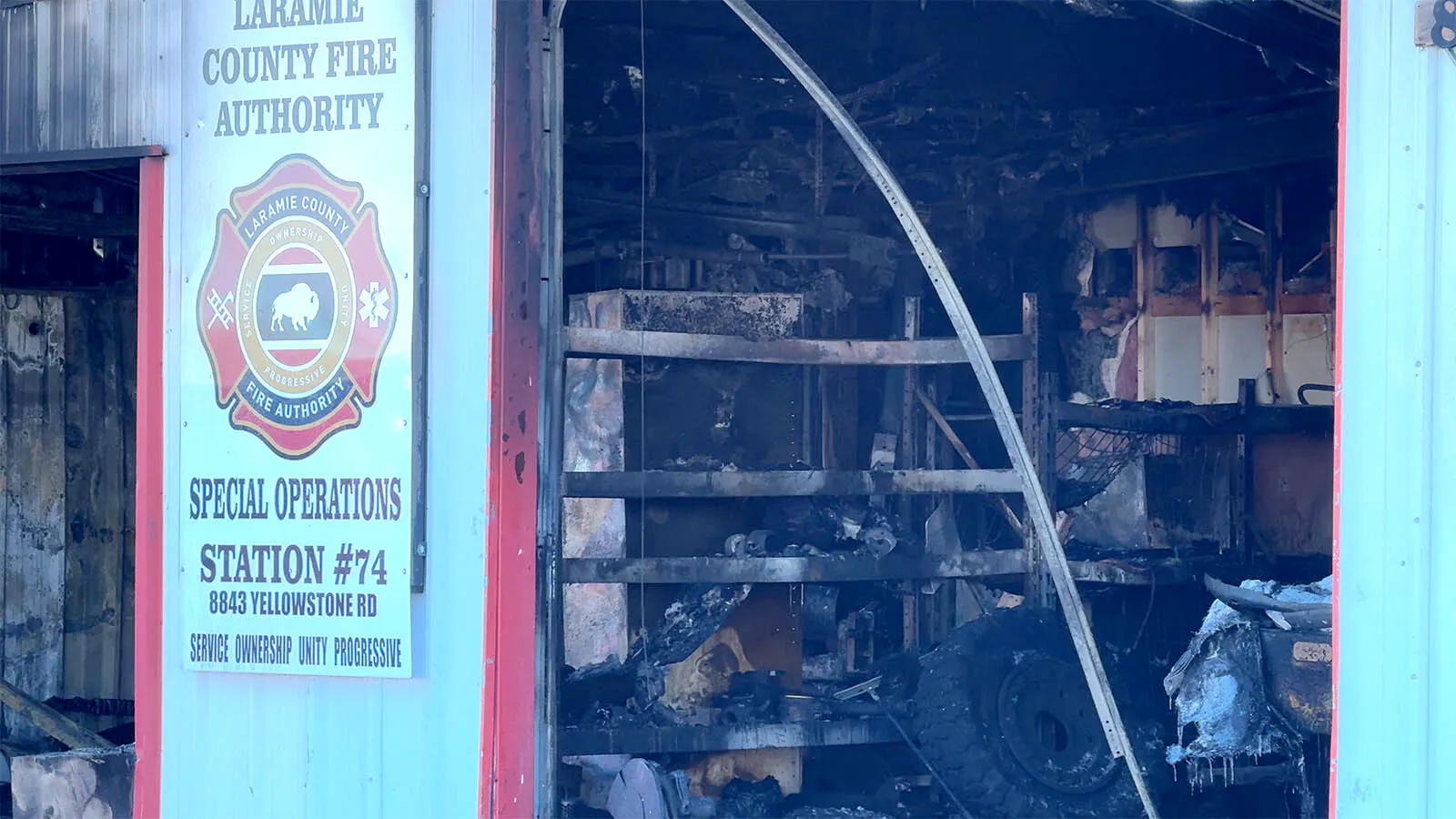 Firetrucks, Other Equipment Burn Up In Blaze At Cheyenne Fire Station ...