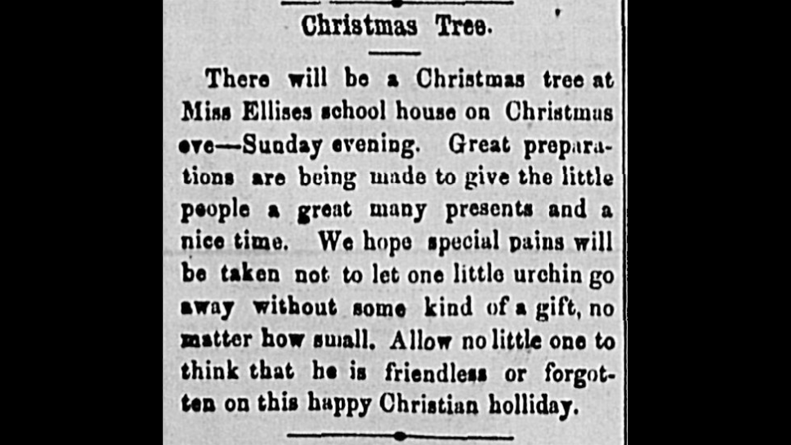 Wyoming History: German Missionaries Put Up The First Christmas Tree In ...