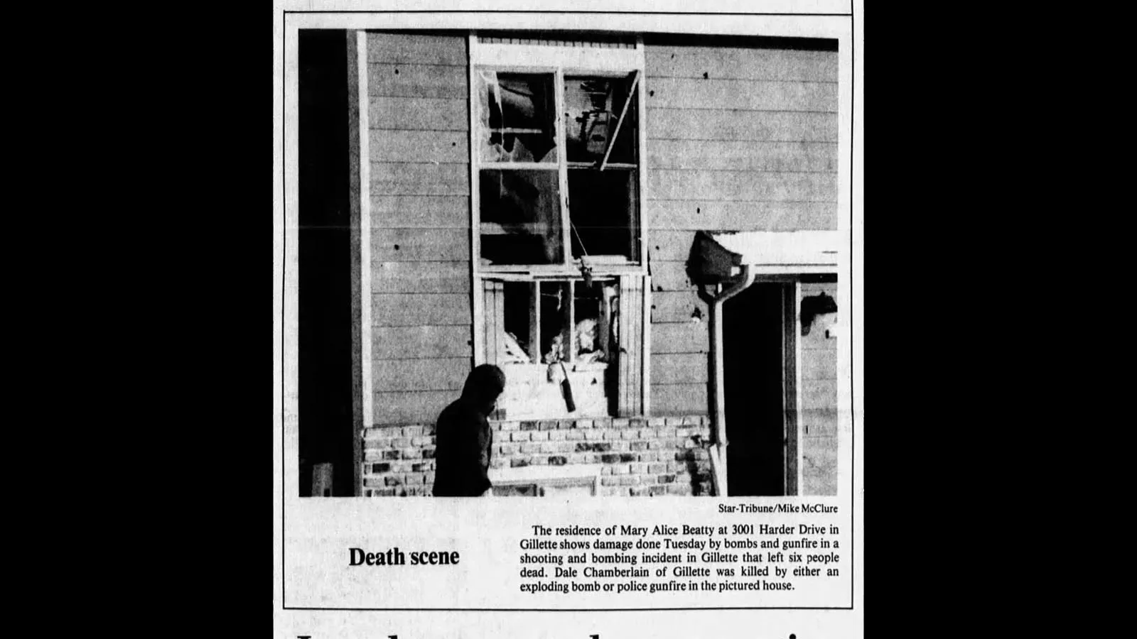Wyoming History: The 1983 Rampage That Killed A Gillette Cop And Family ...