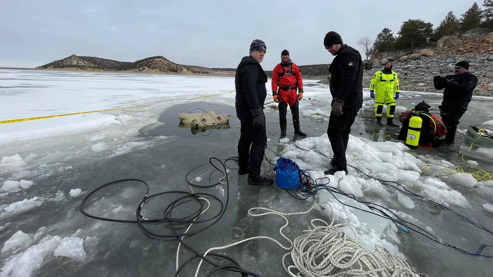 Two Die After Side-By-Side Breaks Through Ice On Glendo Reservoir ...