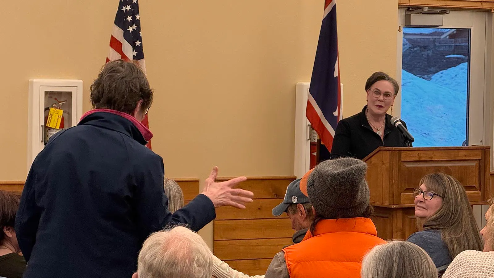 Hageman Town Hall In Afton Turns Aggressively Feisty Over DOGE, Postal ...