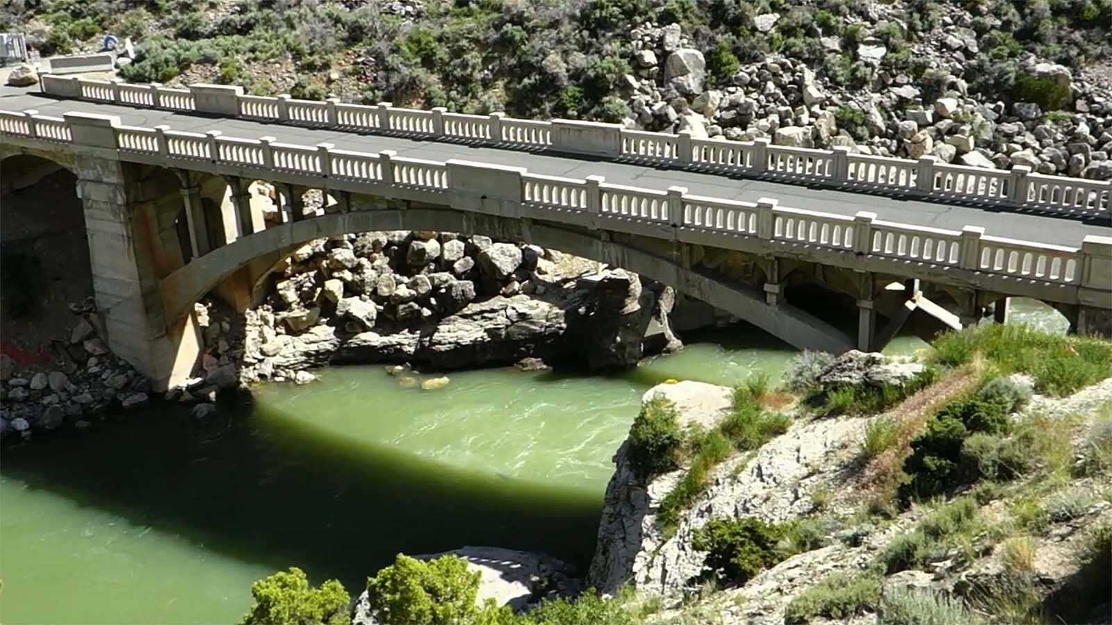 Hayden Arch Bridge West Of Cody Is 100 Years Old And One Of A Kind ...