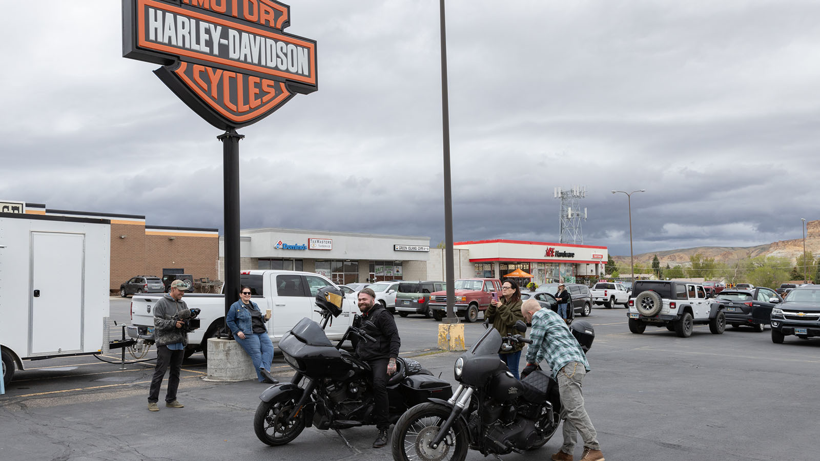 Motorcycle Rally For Tortured Wolf Rolls Into Green River, Wyoming ...