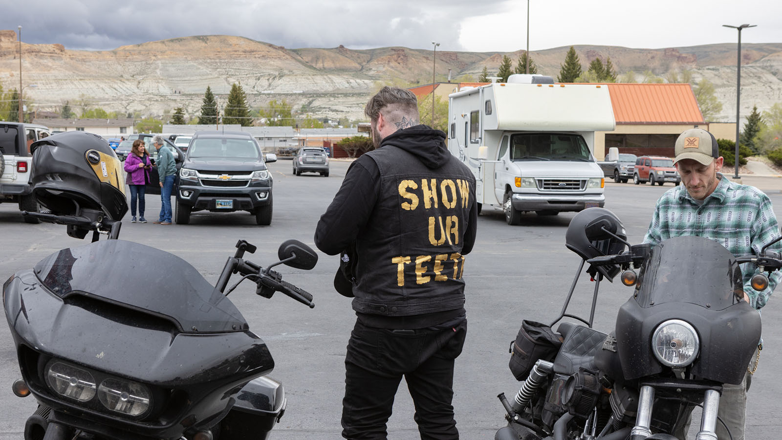 Motorcycle Rally For Tortured Wolf Rolls Into Green River, Wyoming ...