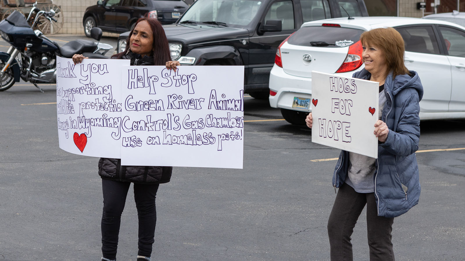 Motorcycle Rally For Tortured Wolf Rolls Into Green River, Wyoming ...