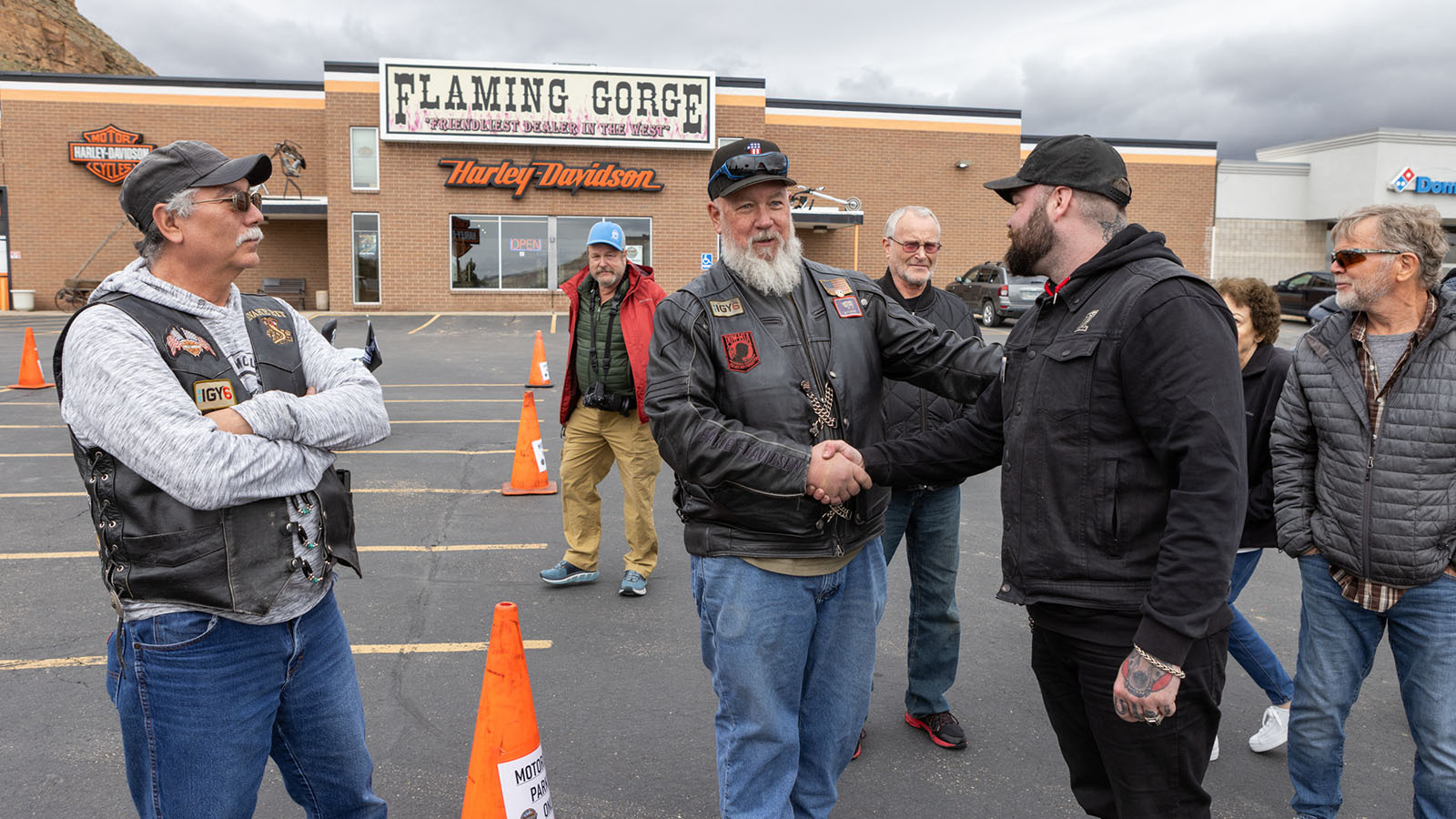 Motorcycle Rally For Tortured Wolf Rolls Into Green River, Wyoming ...