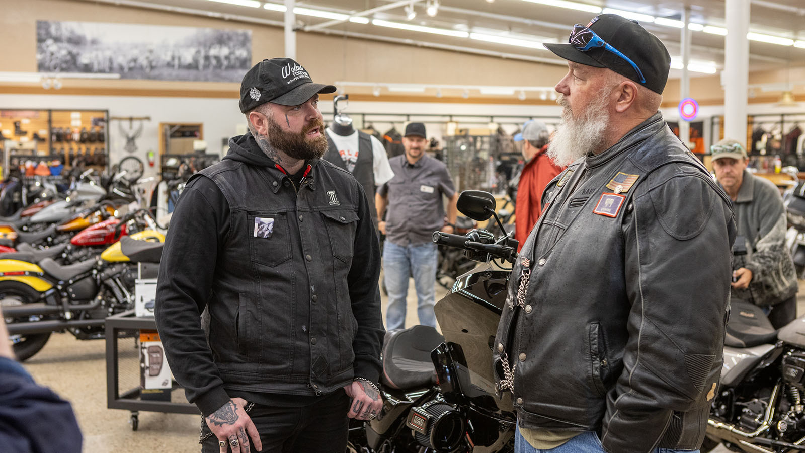 Motorcycle Rally For Tortured Wolf Rolls Into Green River, Wyoming ...