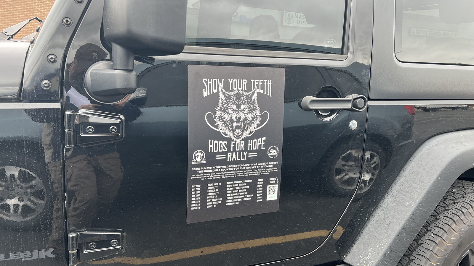 Motorcycle Rally For Tortured Wolf Rolls Into Green River, Wyoming ...