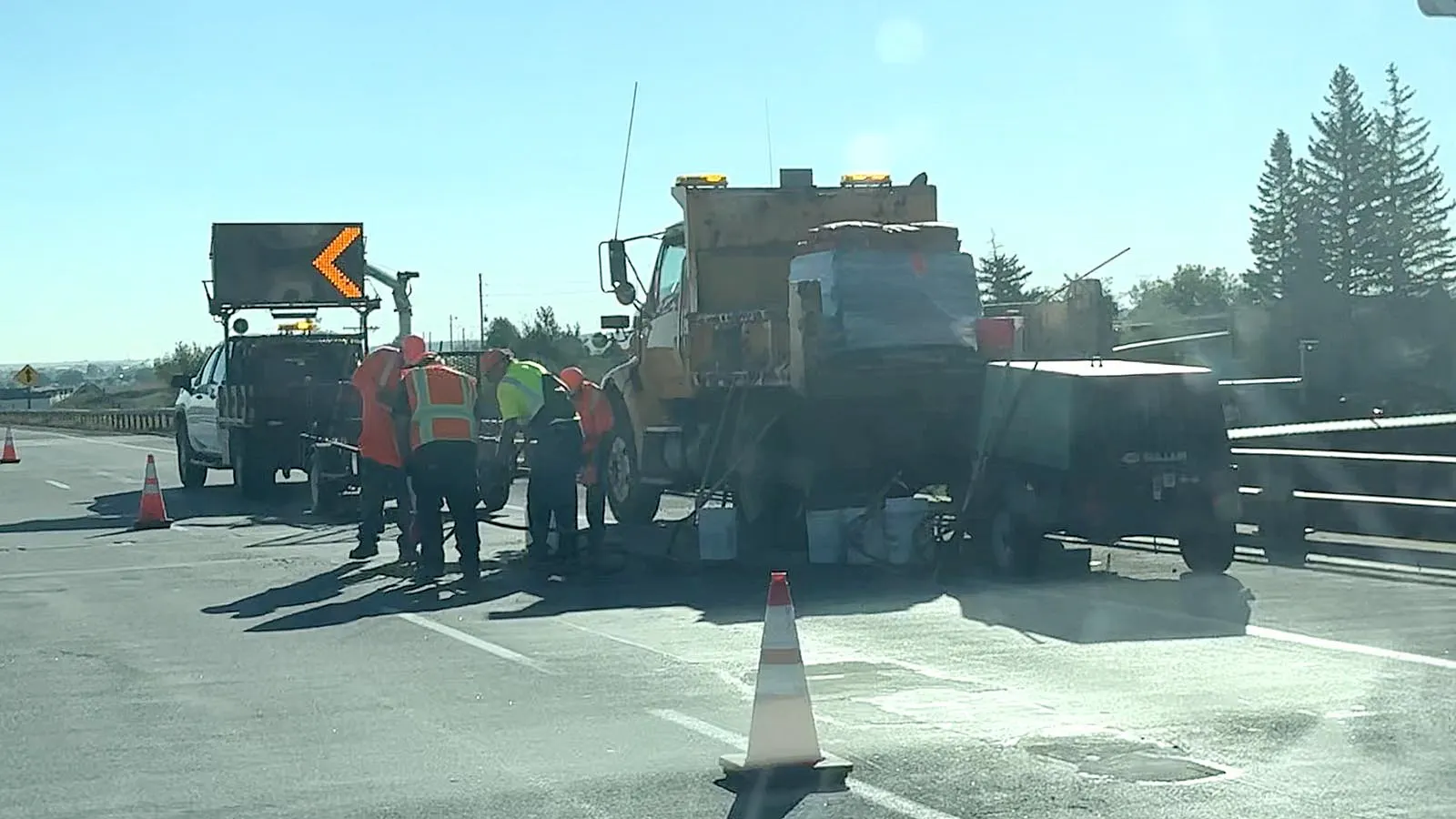 Truckers Worried About Hole In Bridge On I-80 In Cheyenne; WYDOT Says ...