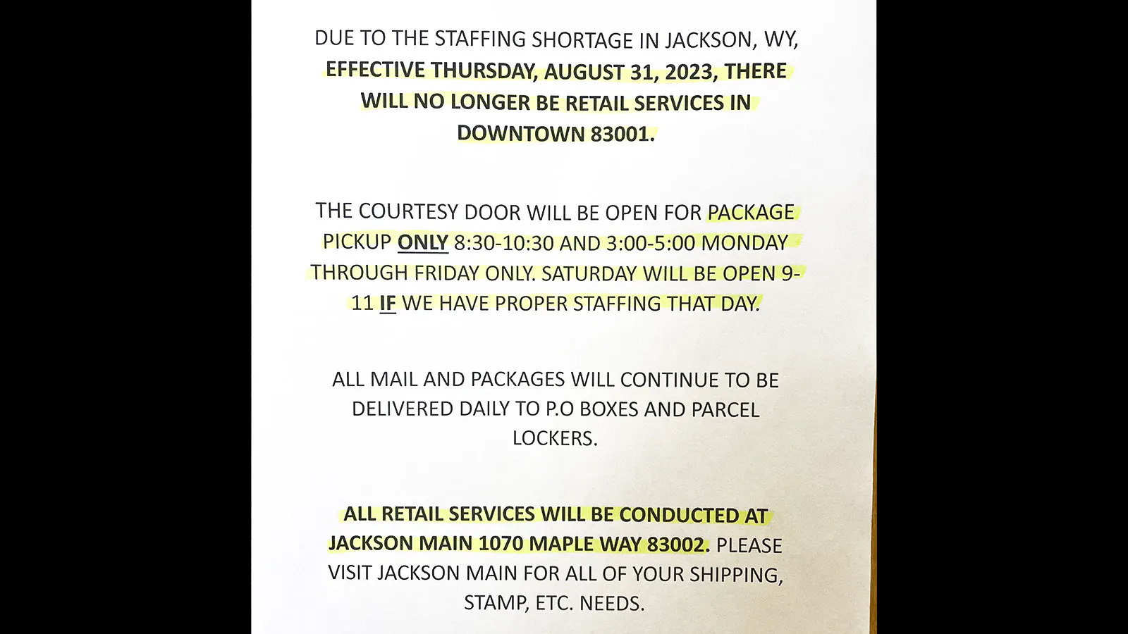 Why People In Jackson, America’s Wealthiest Town, Can’t Get Home Mail ...