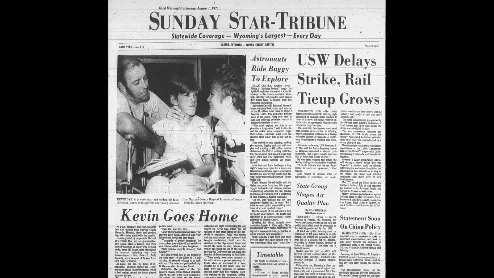 Wyoming History: The Lost 9-Year-Old Who Eluded Casper Mountain Search ...