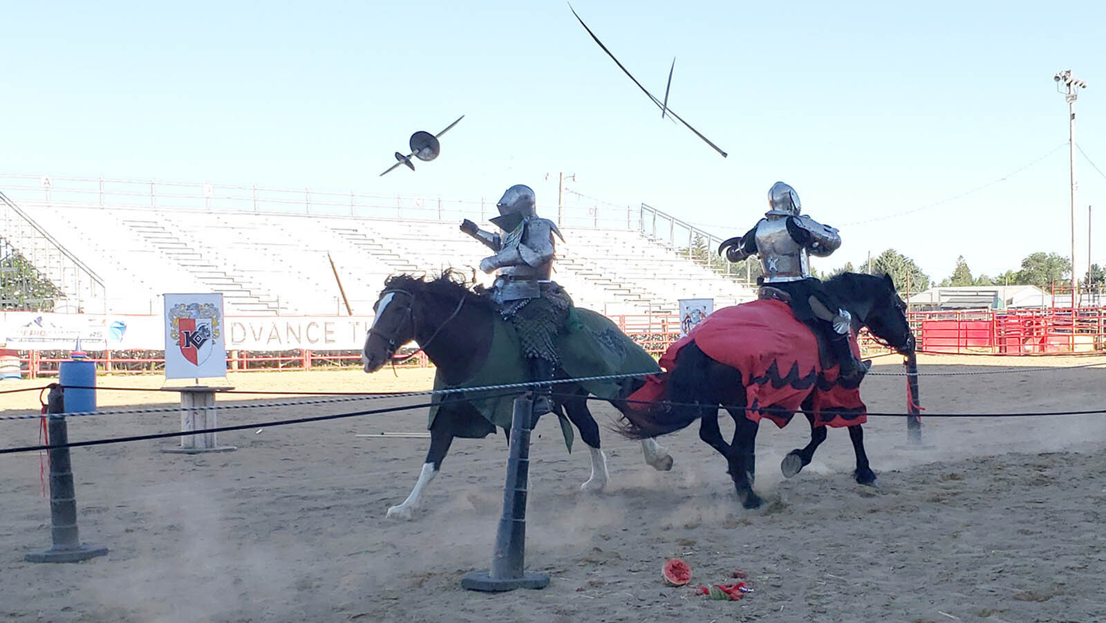 On The Road With Renee: Knights Of Valor Bring Full-Contact Jousting To Sheridan | Cowboy State ...