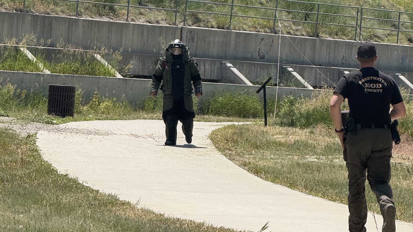 Bomb Squad Called For Device Found Near River In Lander — It Was A Fake ...