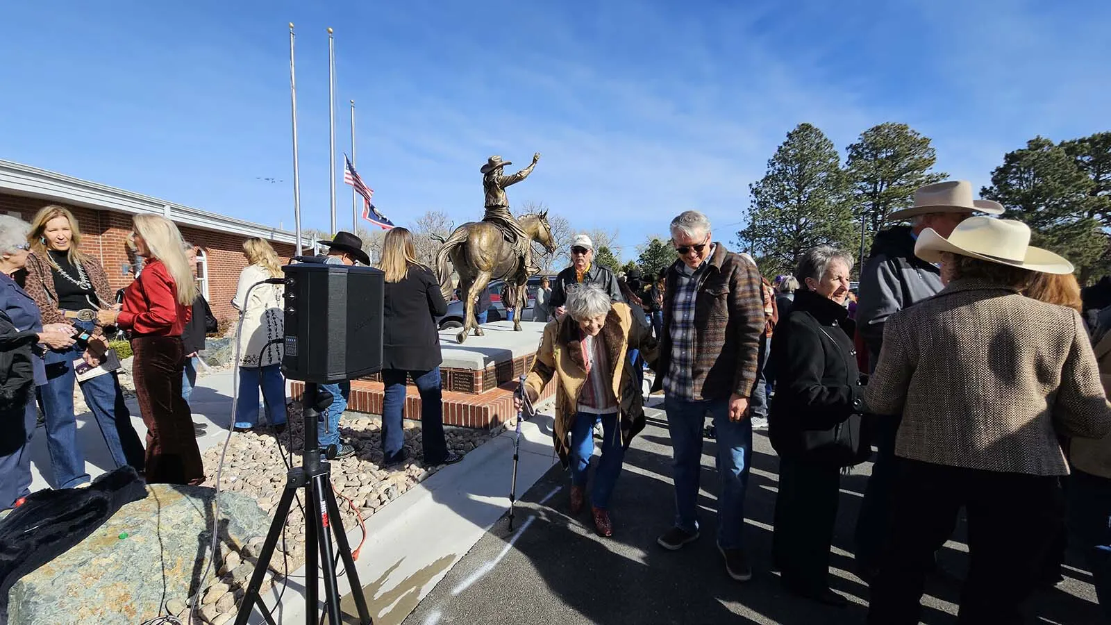 Life-Sized Miss Frontier Bronze Unveiled as Cheyenne’s Newest Icon at ...
