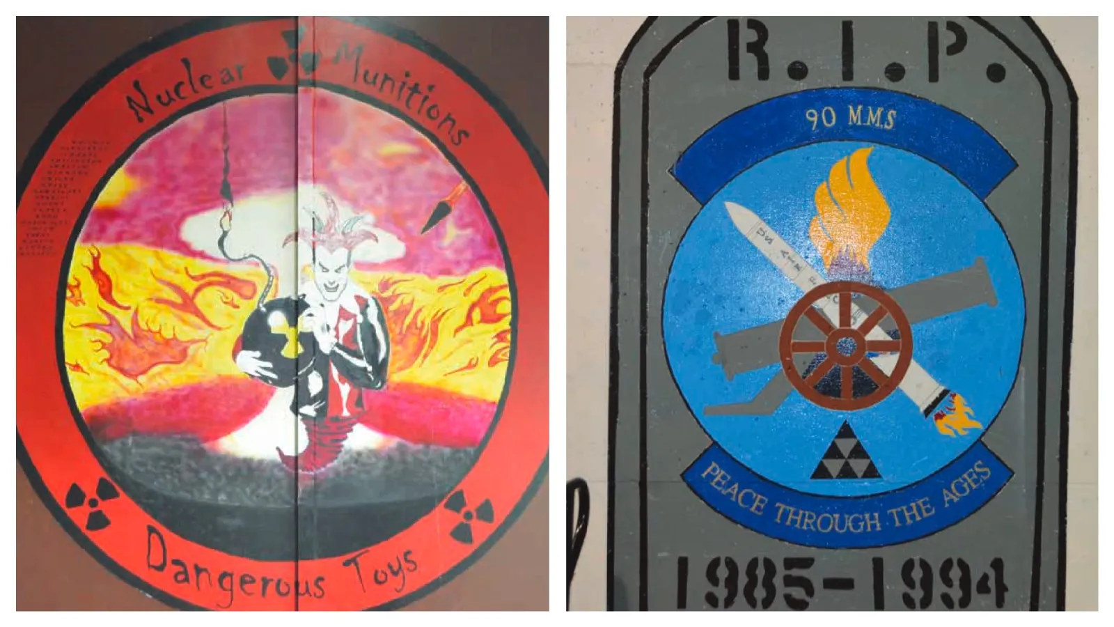 The Secret Underground World Of F.E. Warren Air Force Base Murals ...