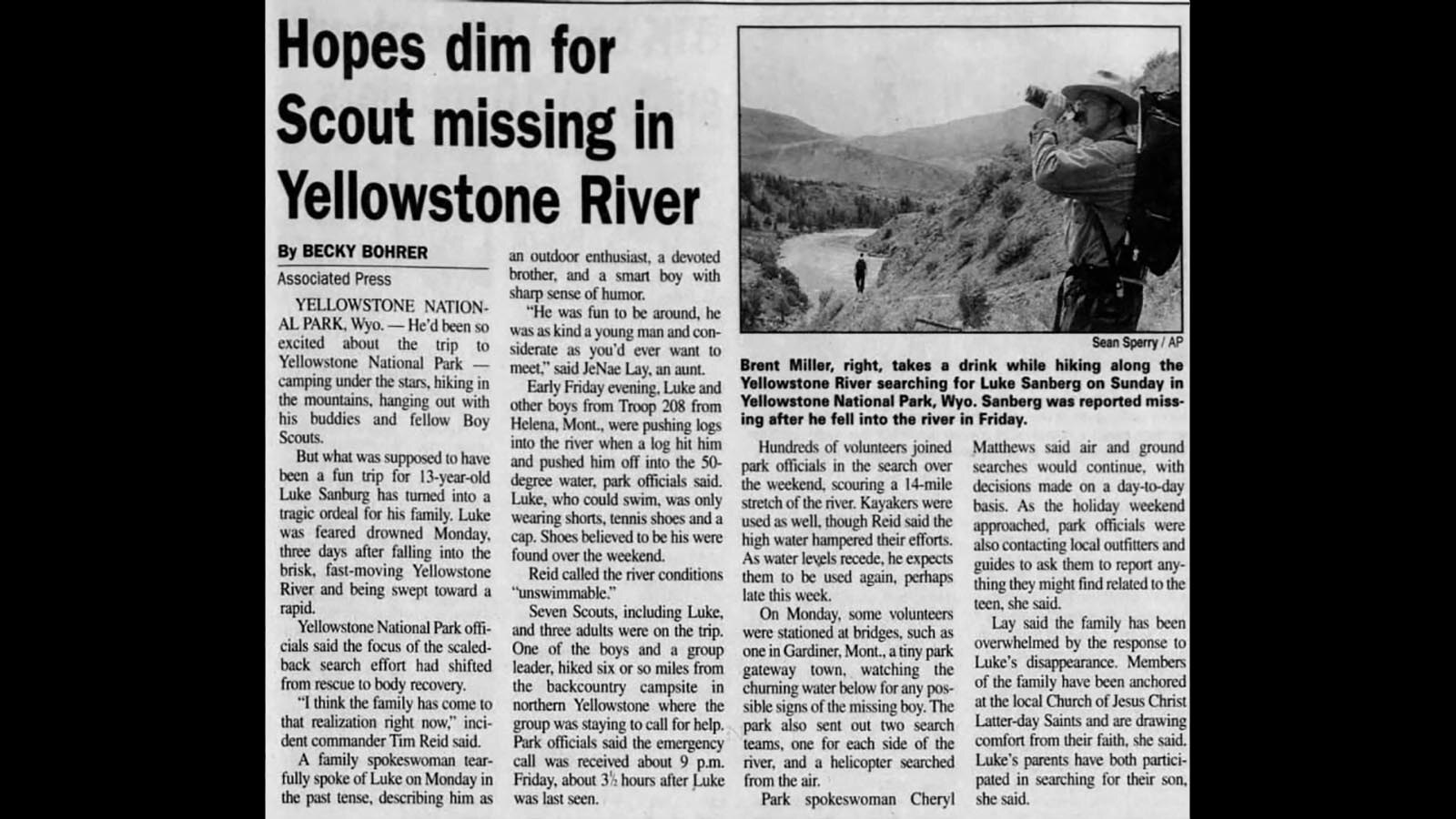 When People Disappear In Yellowstone National Park, Some Are Never ...