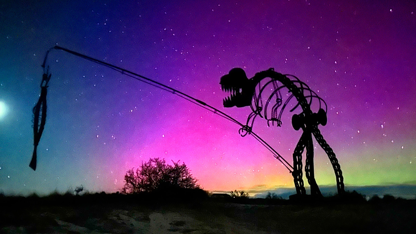 Why The Heck … Is There A 10-Foot T. Rex Fishing The North Platte Near ...