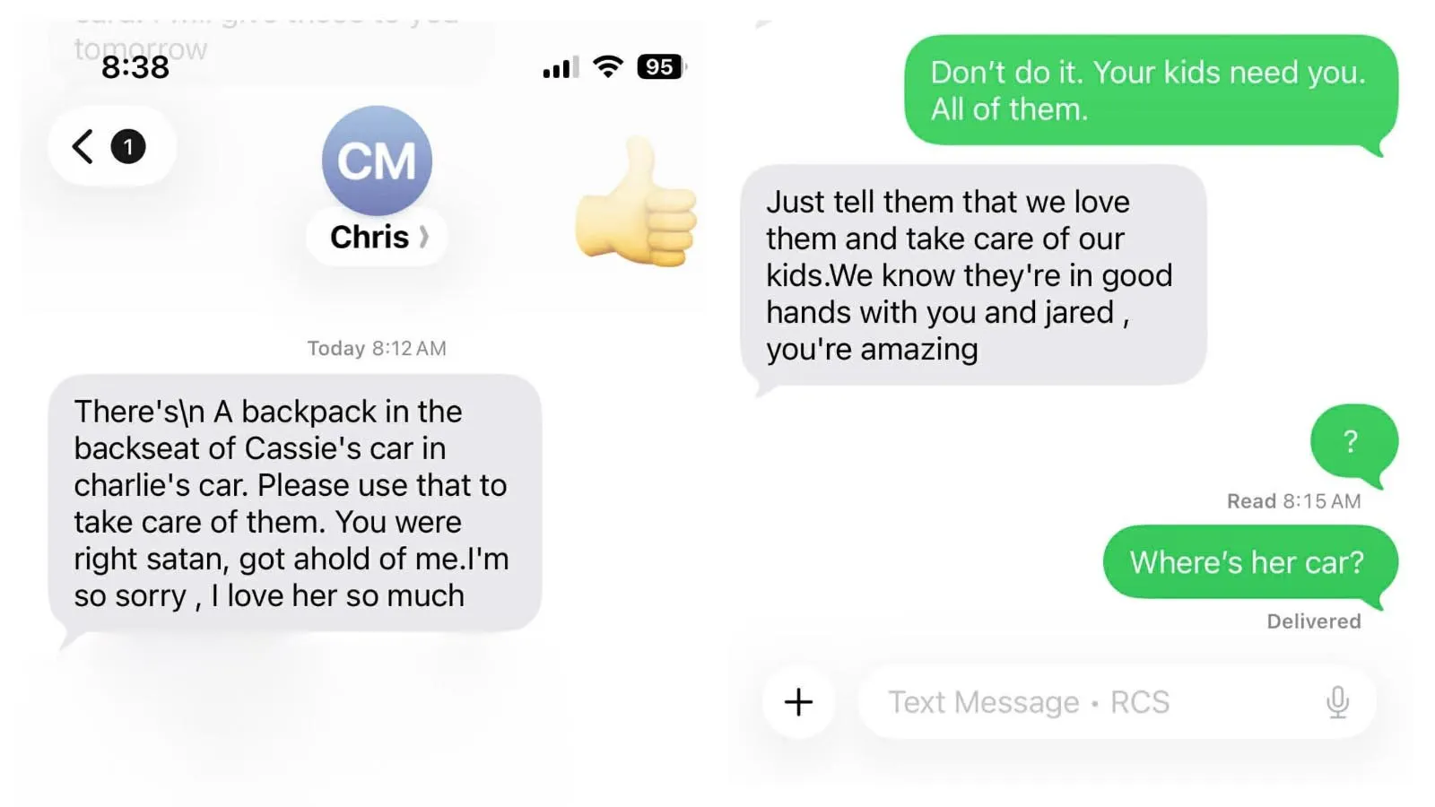 'Satan Got Ahold Of Me' Man Texts After Reportedly Shooting Wife, Then ...