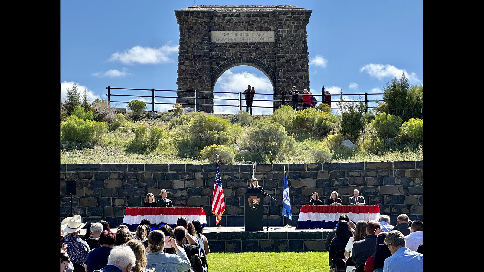 Yellowstone An All-American Backdrop For 41 New US Citizens | Cowboy ...