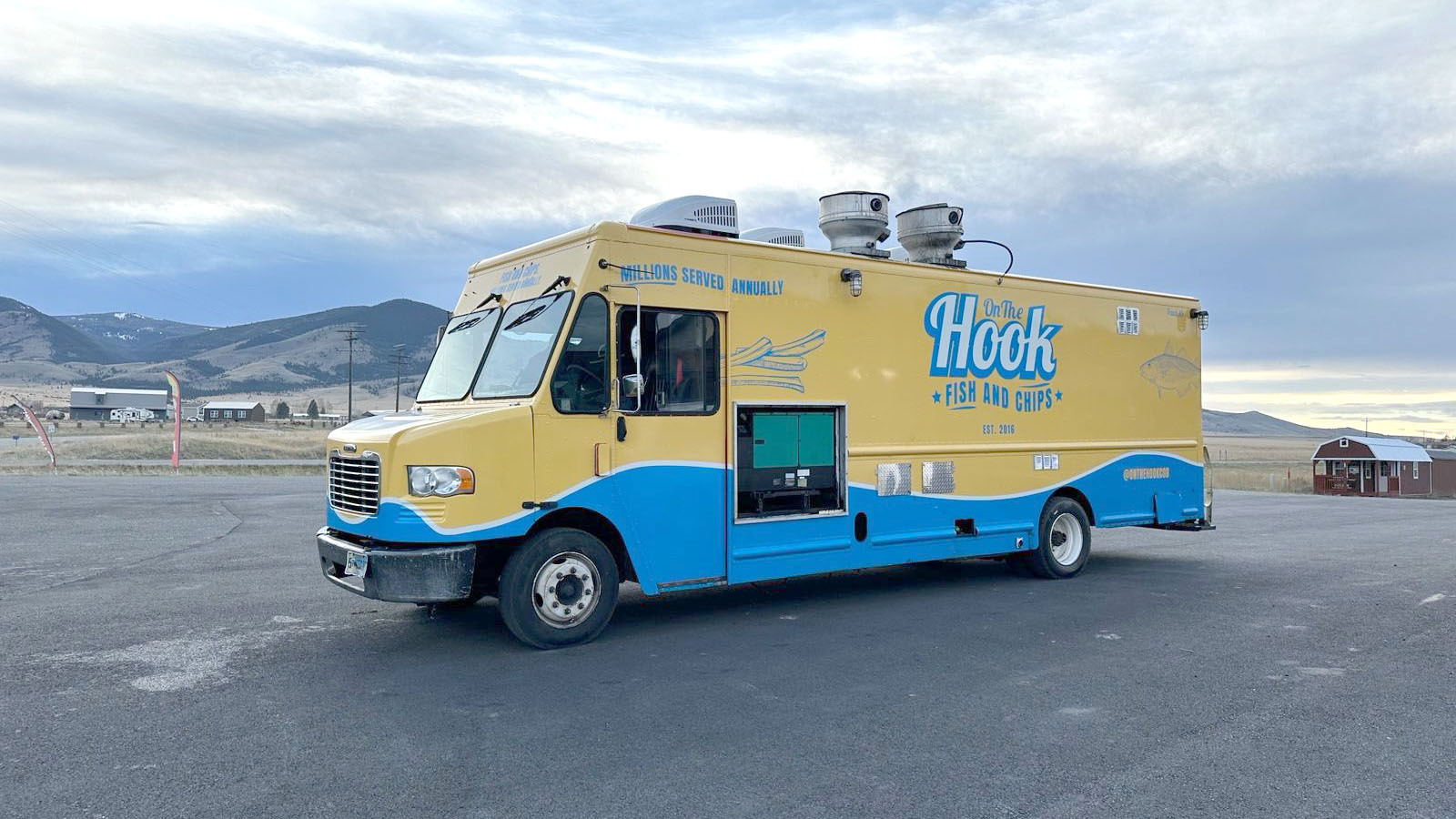 On the hook fish and chips store
