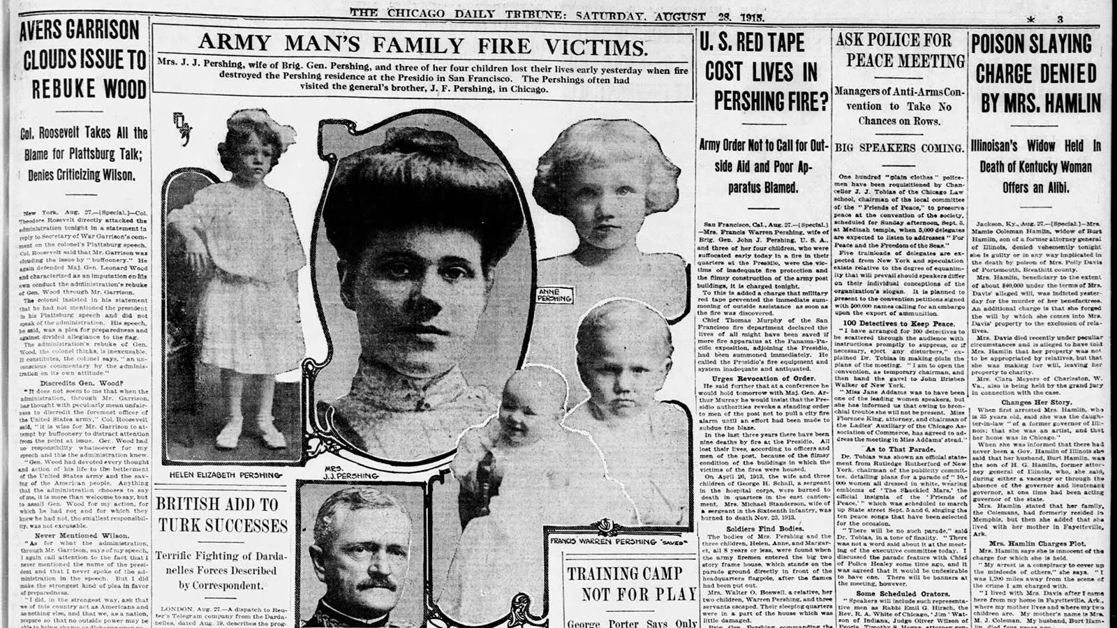 Wyoming History: Gen. “Black Jack” Pershing And The Wyoming Girl He ...