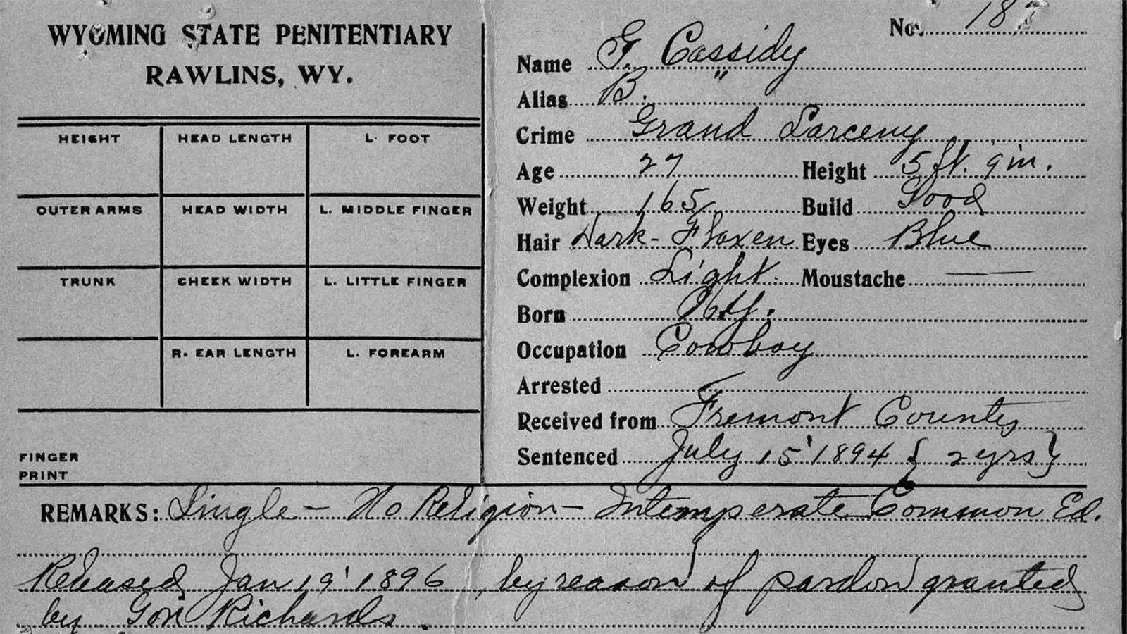 Wyoming History: The Prison That Launched Butch Cassidy’s Outlaw Legend ...