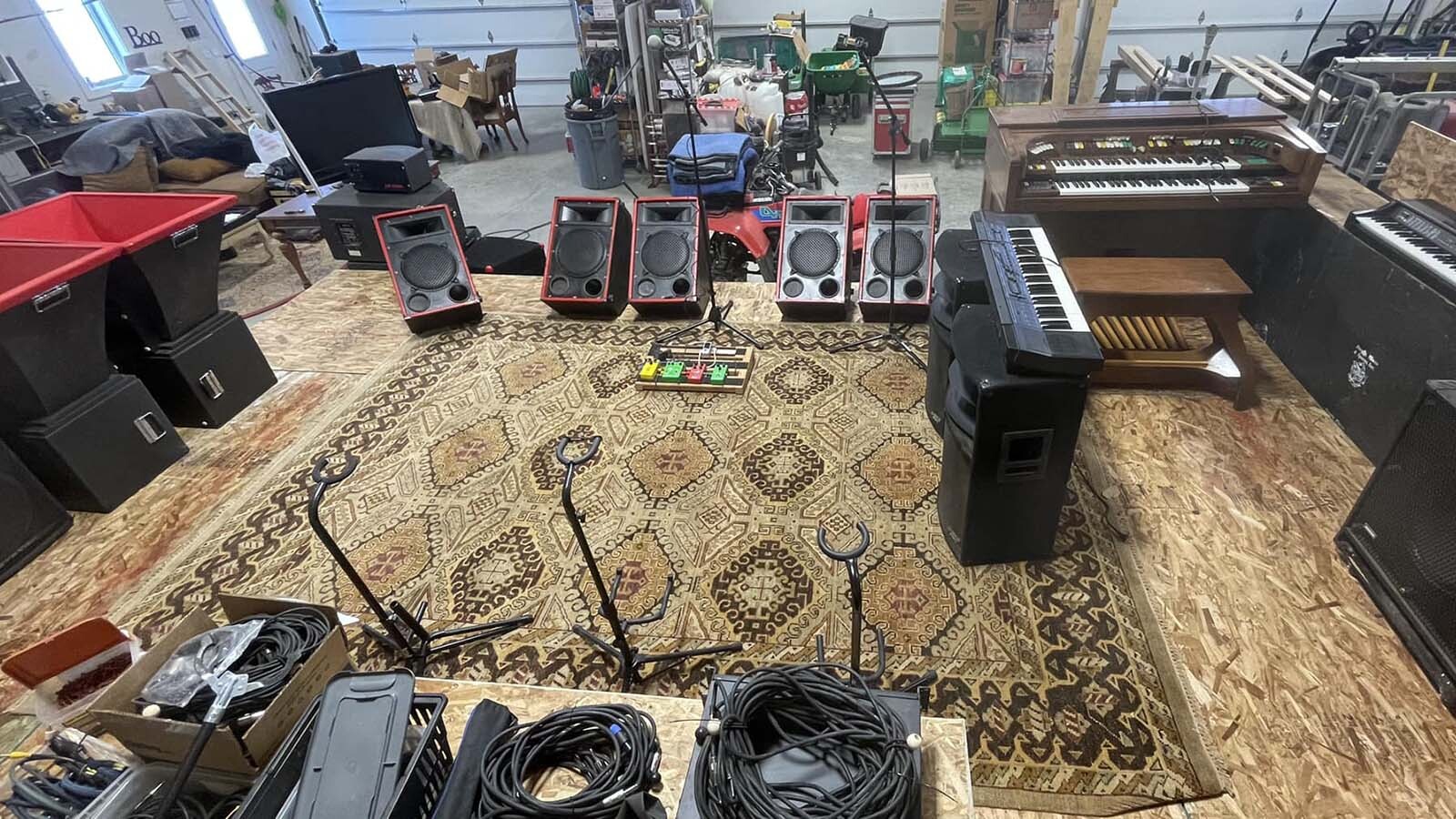 Wyoming Barn Converted Into 25,000-Watt Karaoke Retreat On Rock And ...